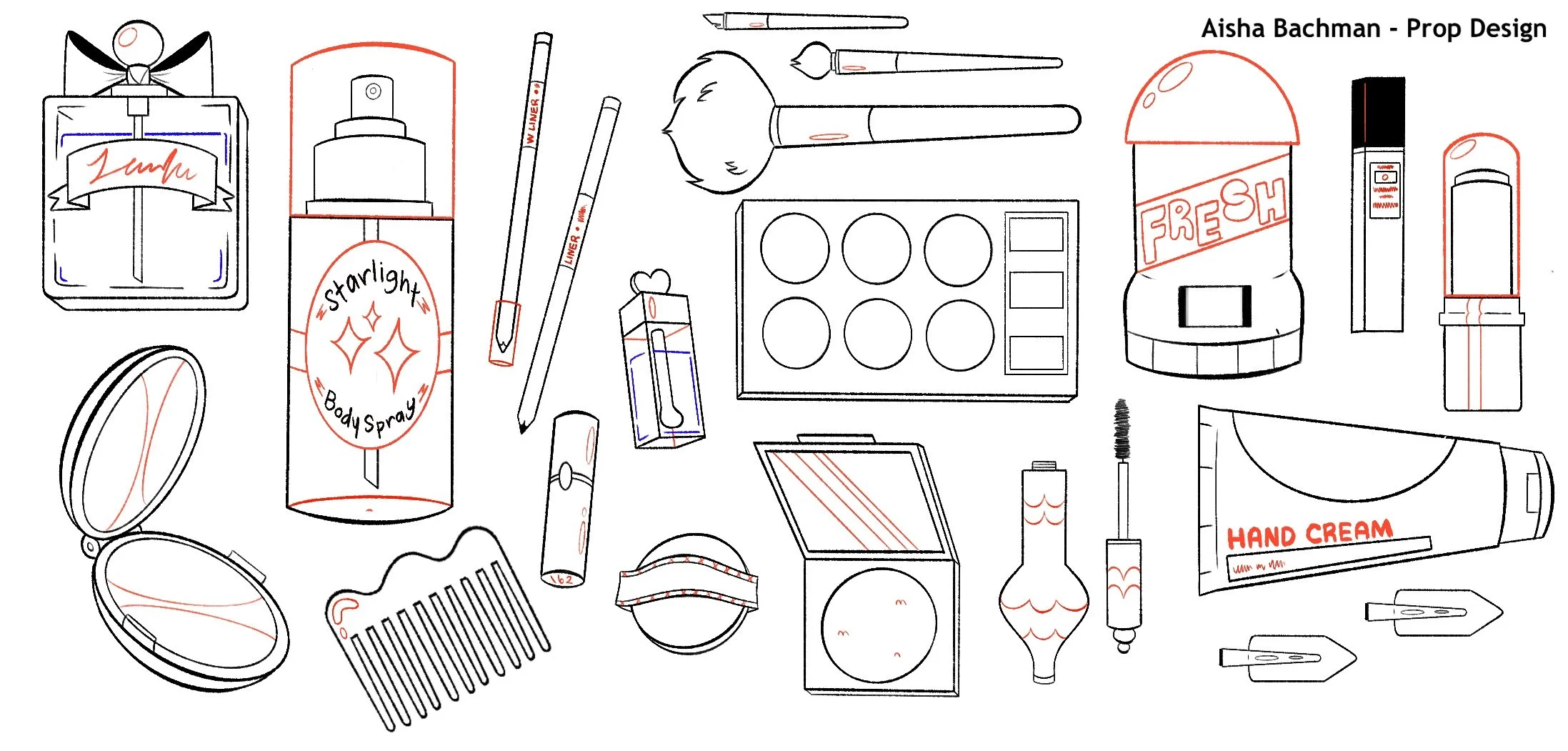 Props & Character Designs — a