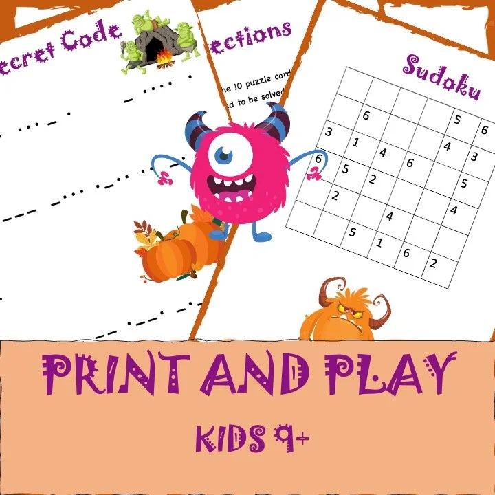 Goblin Corn Maze Escape Room Game for Kids - Scavenger Hunt Game for ...