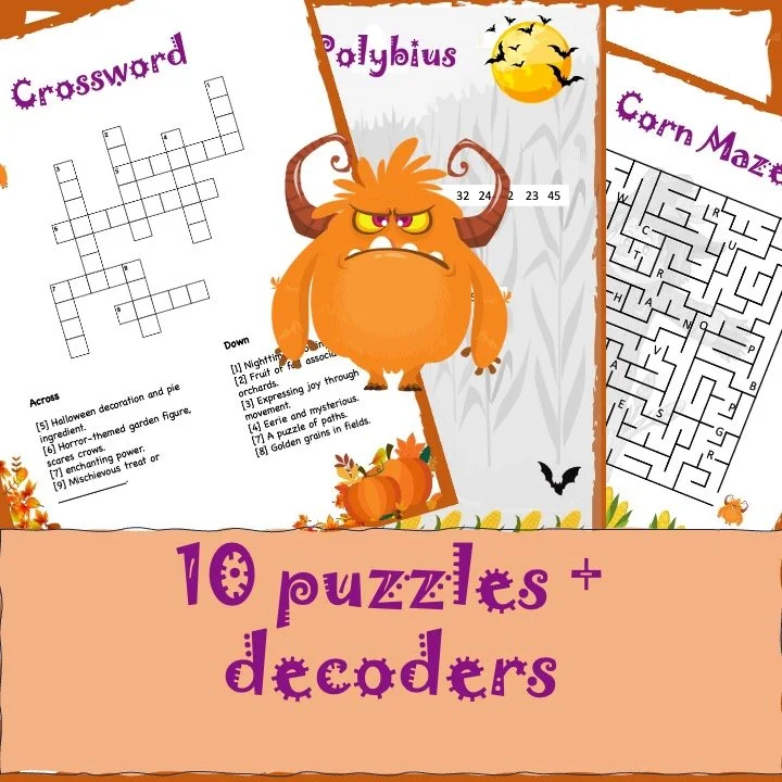 Goblin Corn Maze Escape Room Game for Kids - Scavenger Hunt Game for ...