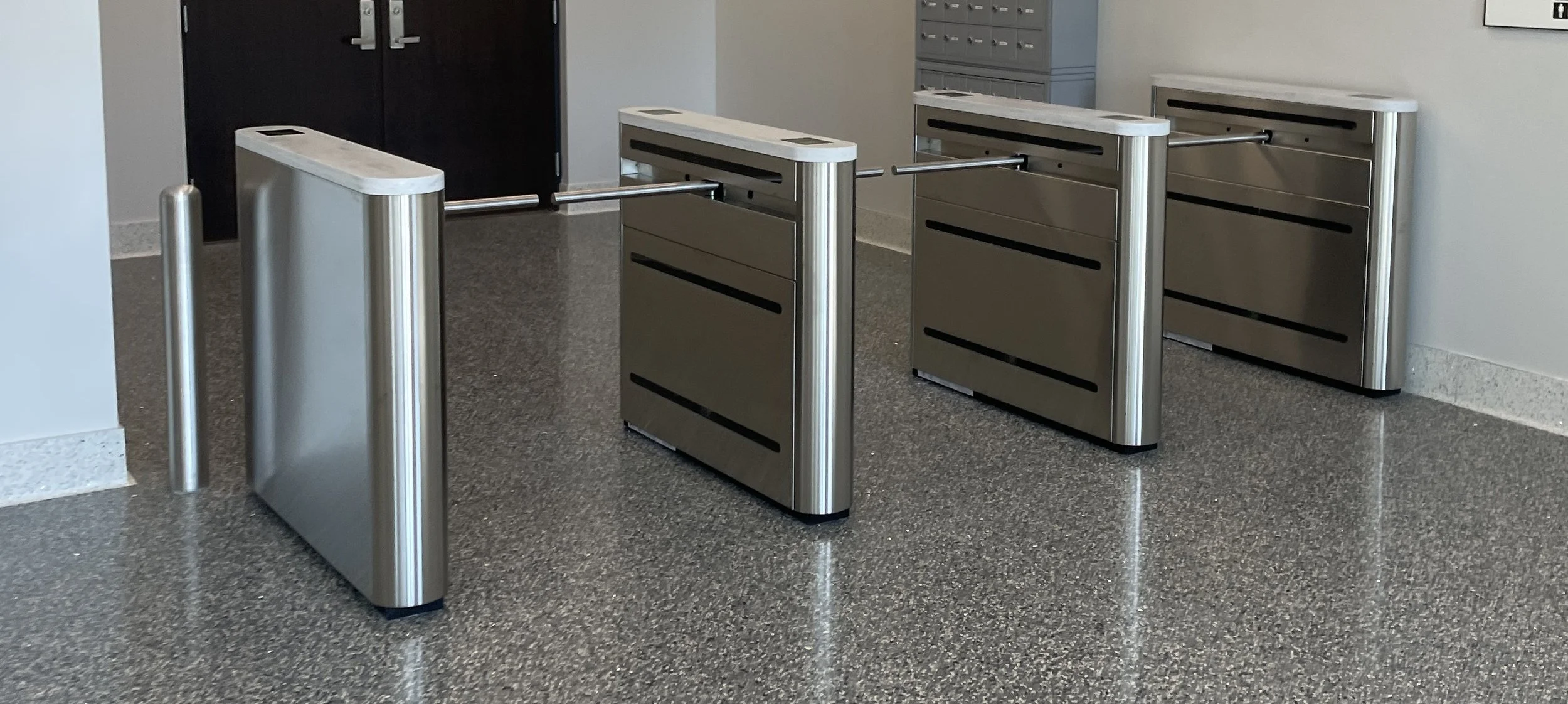#1 Turnstile installation in the USA! Opticals, Full Heights, Waist Heights