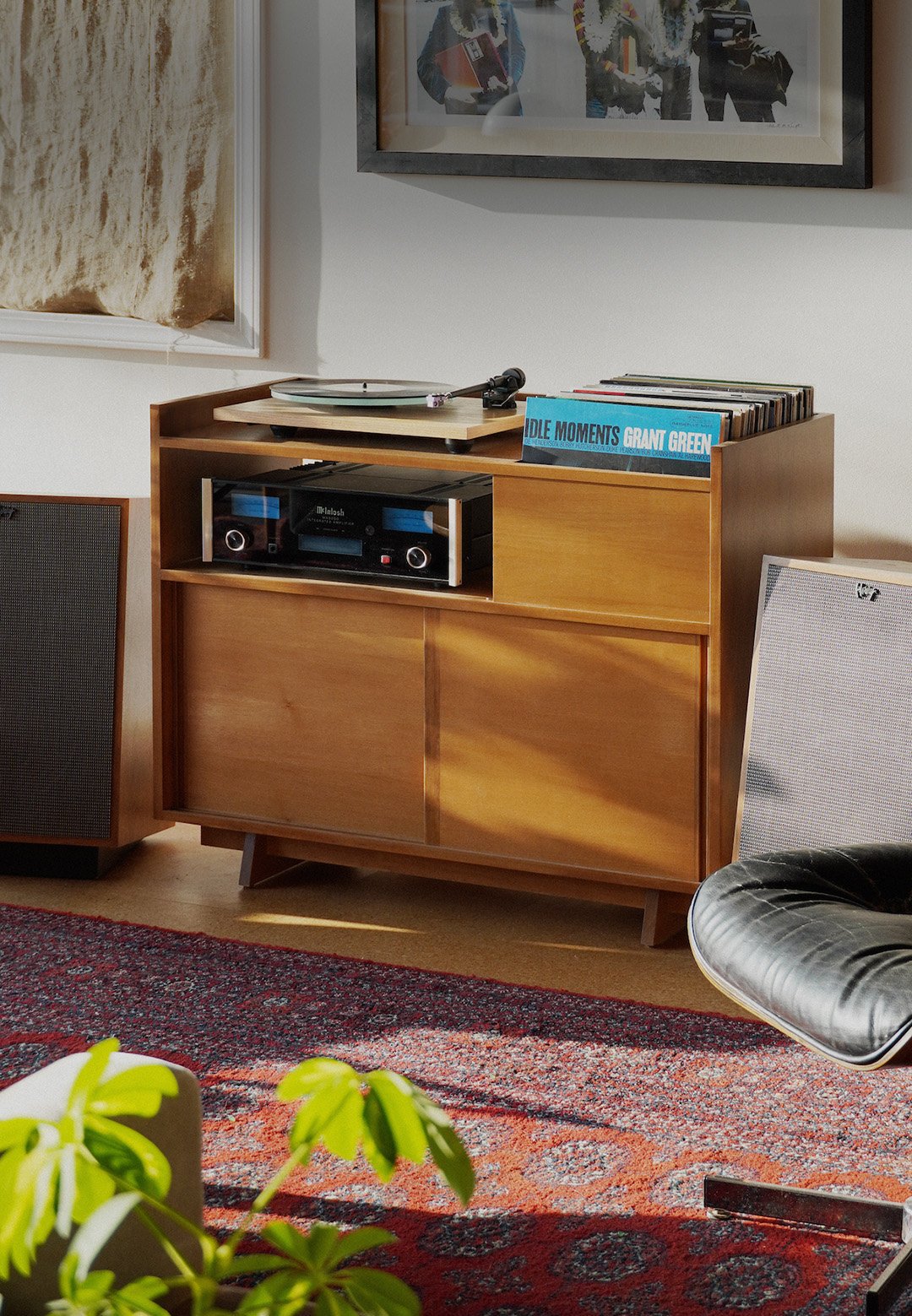 Calico Hifi - Custom Vinyl Record Storage + Hifi Consoles