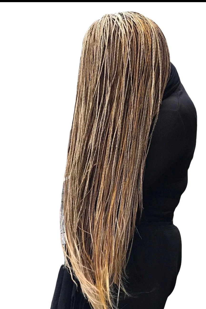 Micro-Small Long Plaits — Braids By Tasha