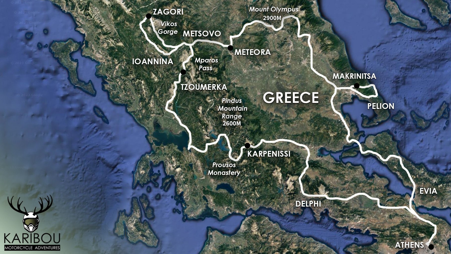 Greece Motorcycle Tour — Karibou Motorcycle Adventures