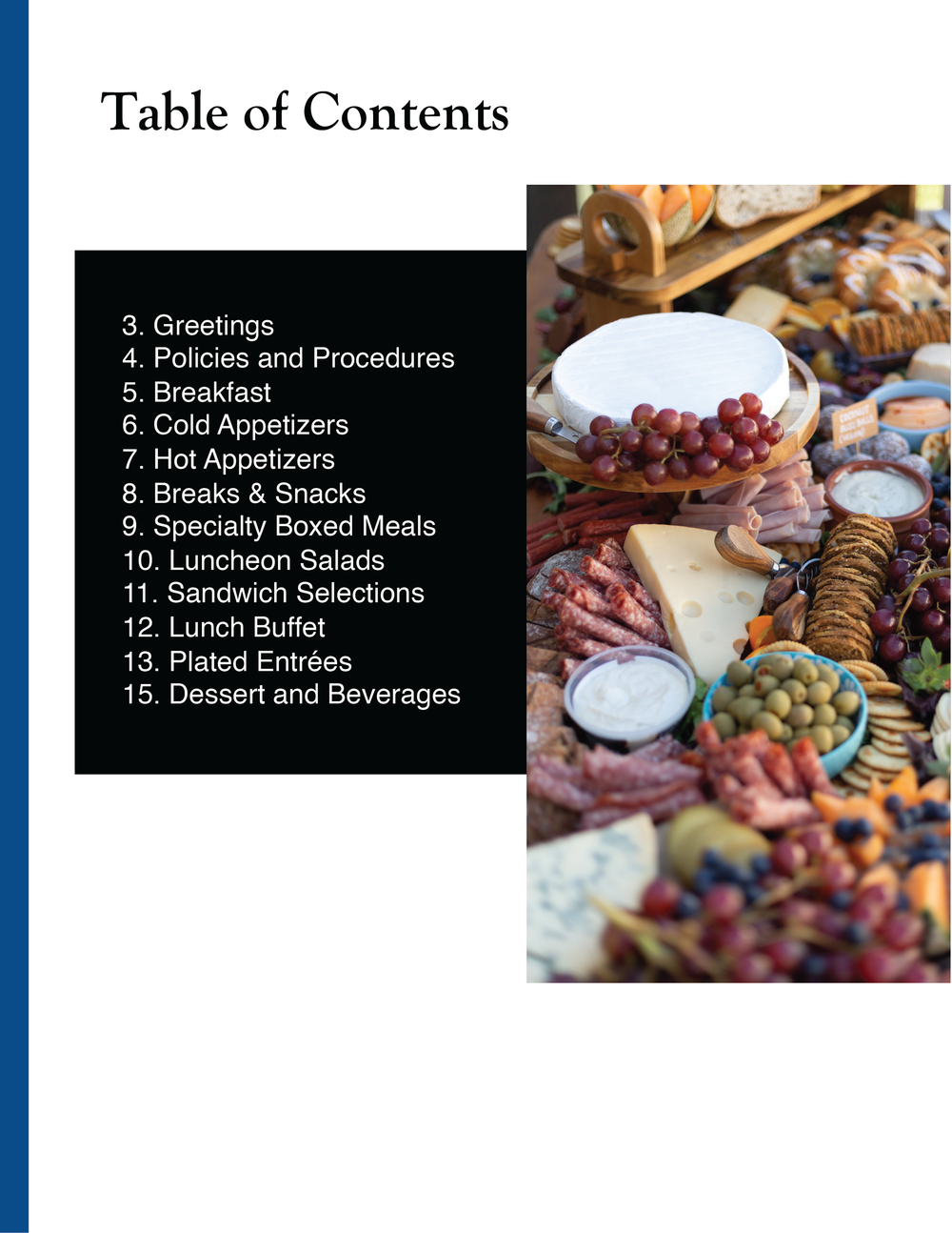 Catering — University of Saint Francis Dining