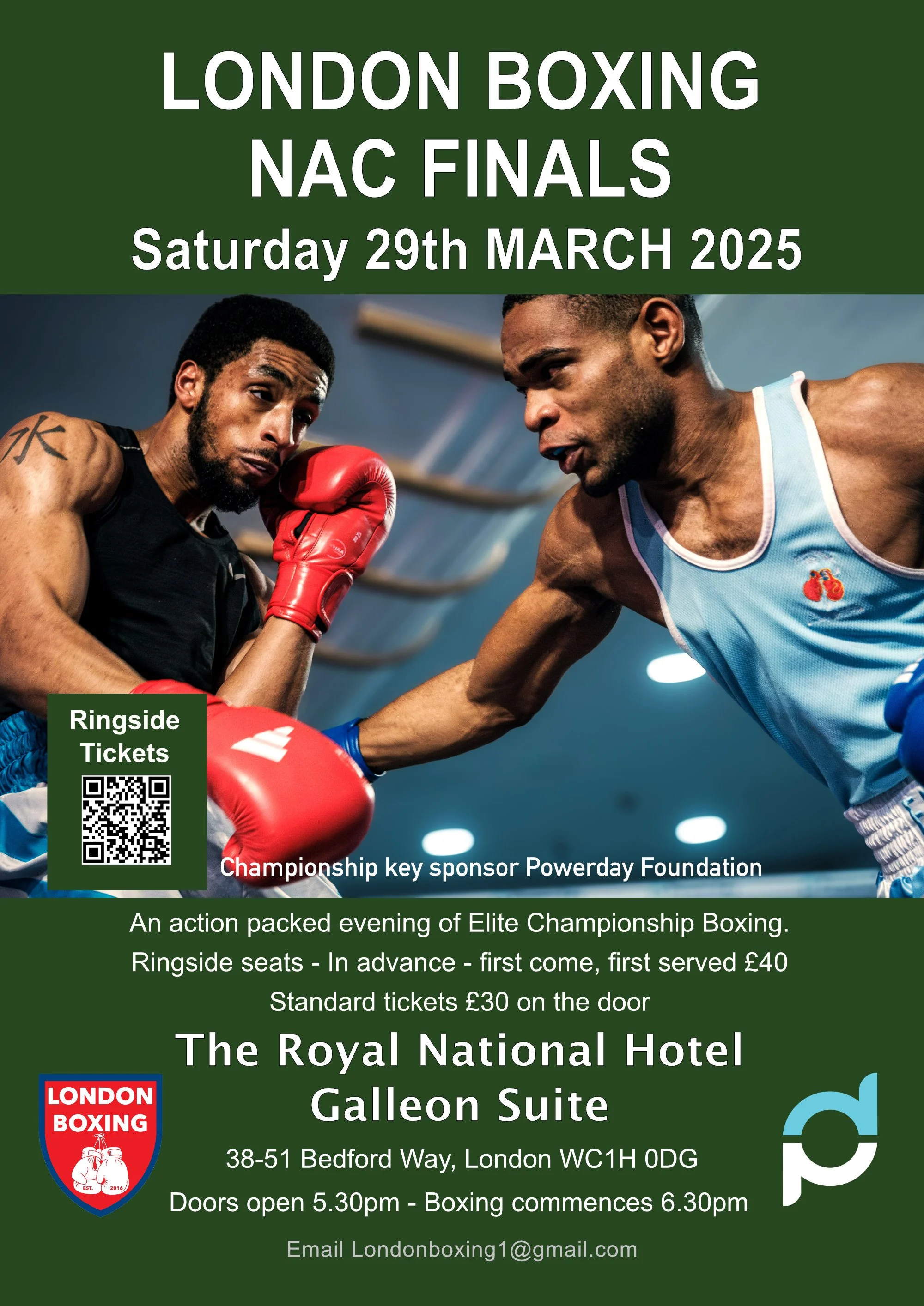 London Boxing events calendar — London Boxing