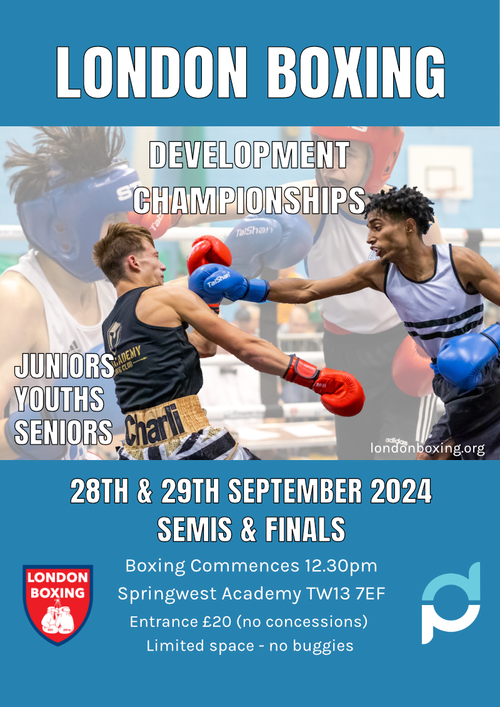 London Boxing events calendar — London Boxing