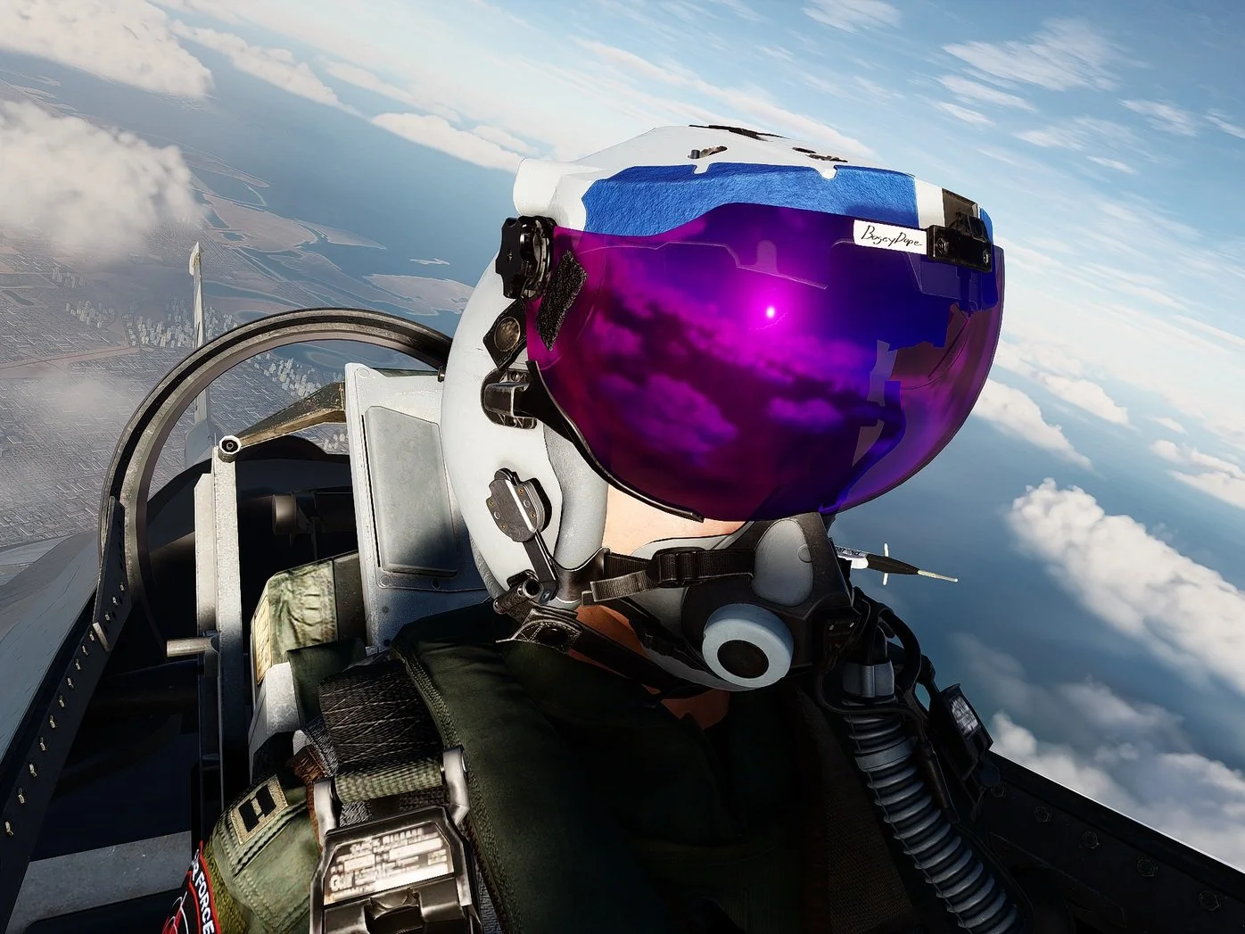 F-16 HMCS Visors — BogeyDope