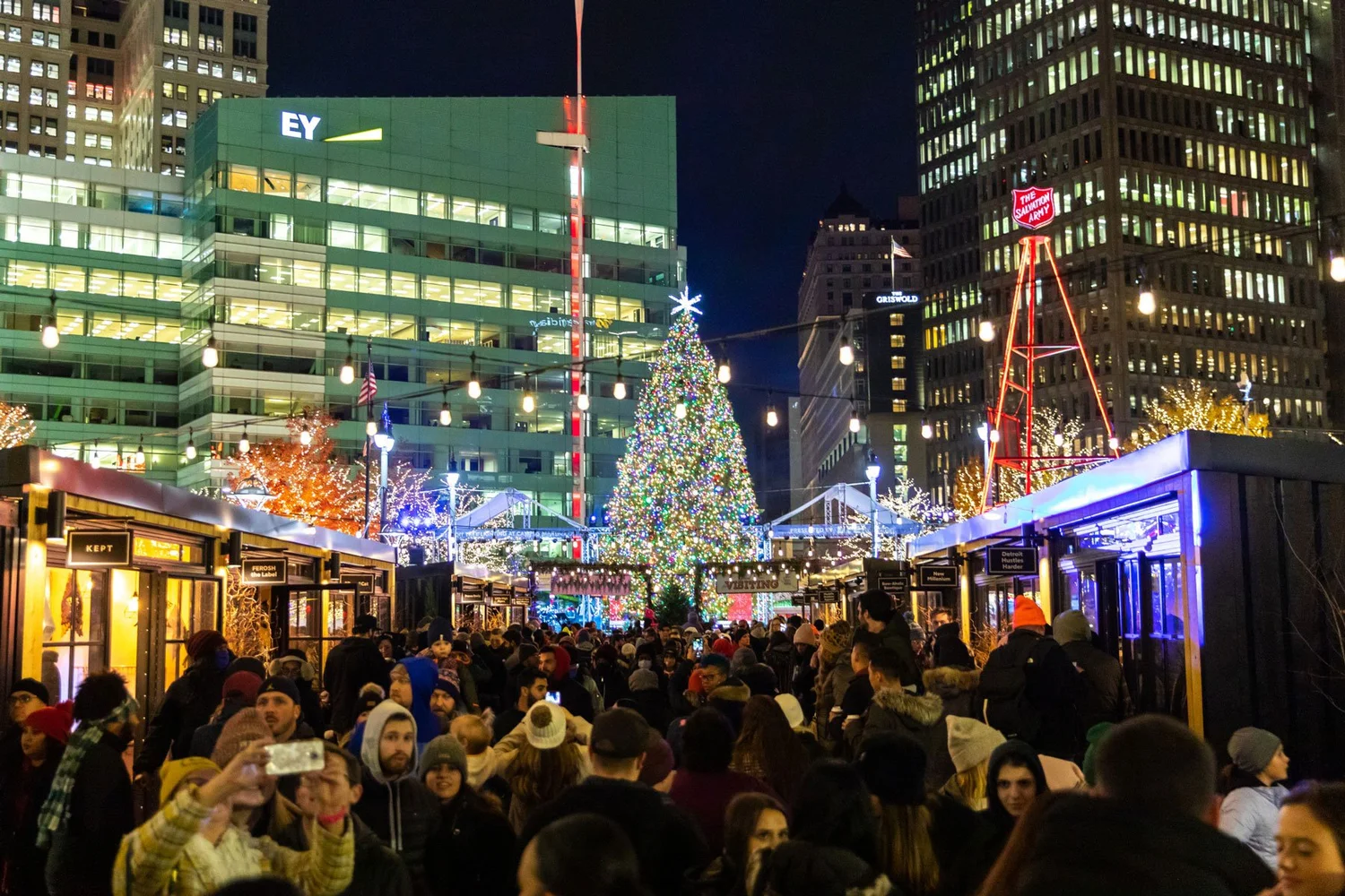 Downtown Detroit Holiday Shopping Winter Markets — Decked Out Detroit