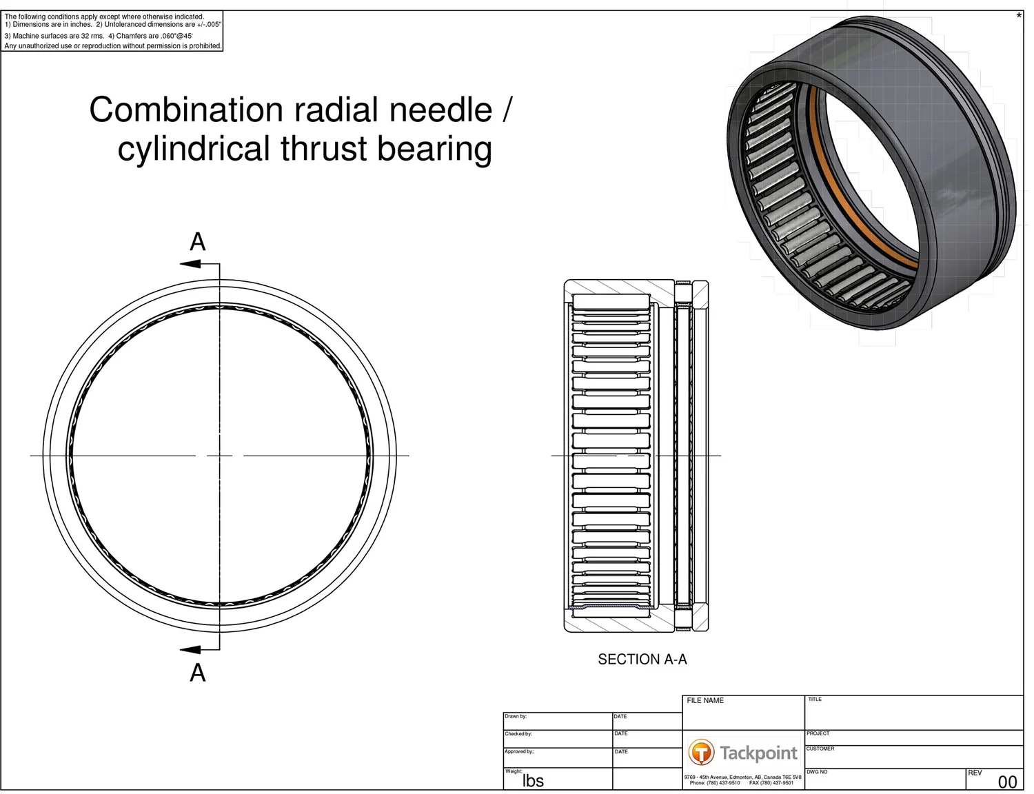 Combination Bearing Gallery — Tackpoint