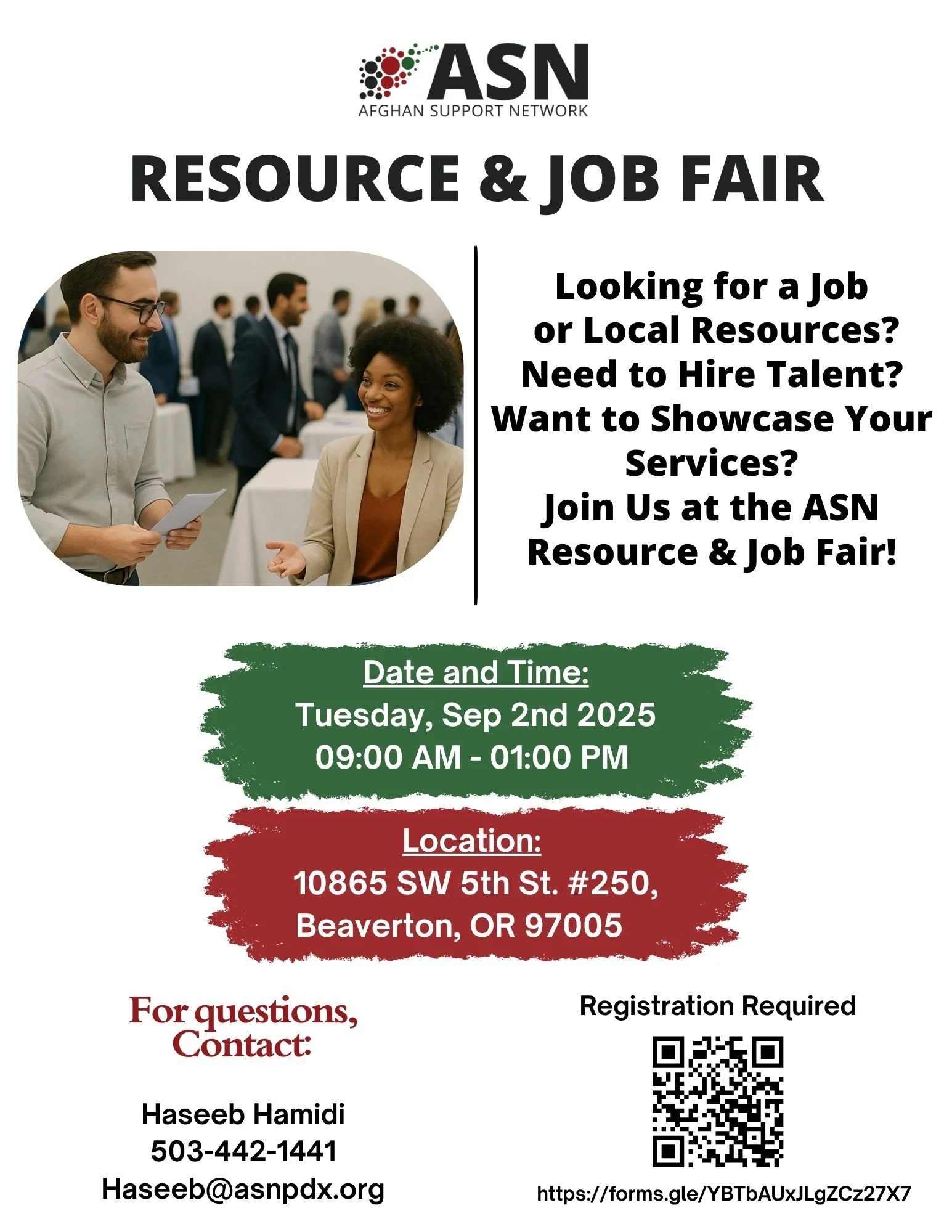 PRSG | ASN Resource and Job Fair