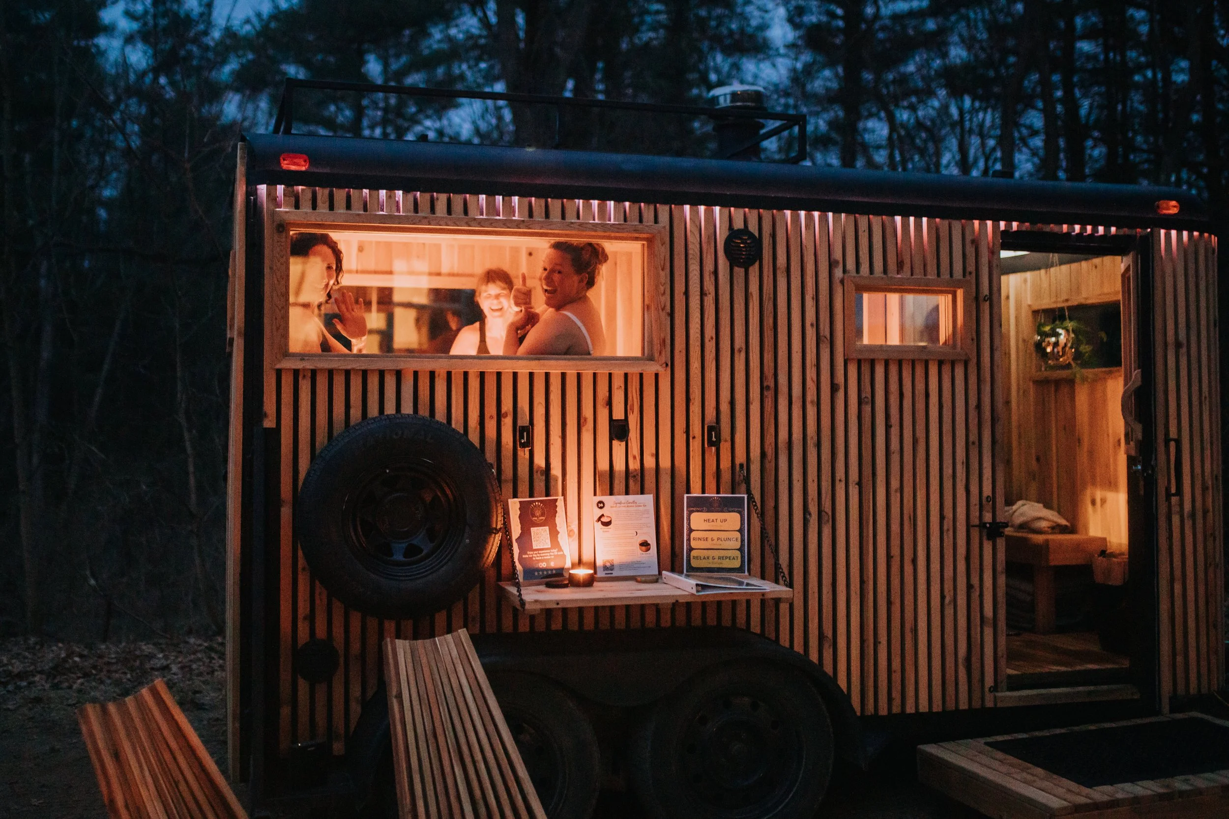 Howl at the Moon Sauna Co. | Grand Rapids, MI | Sauna Events & Experiences
