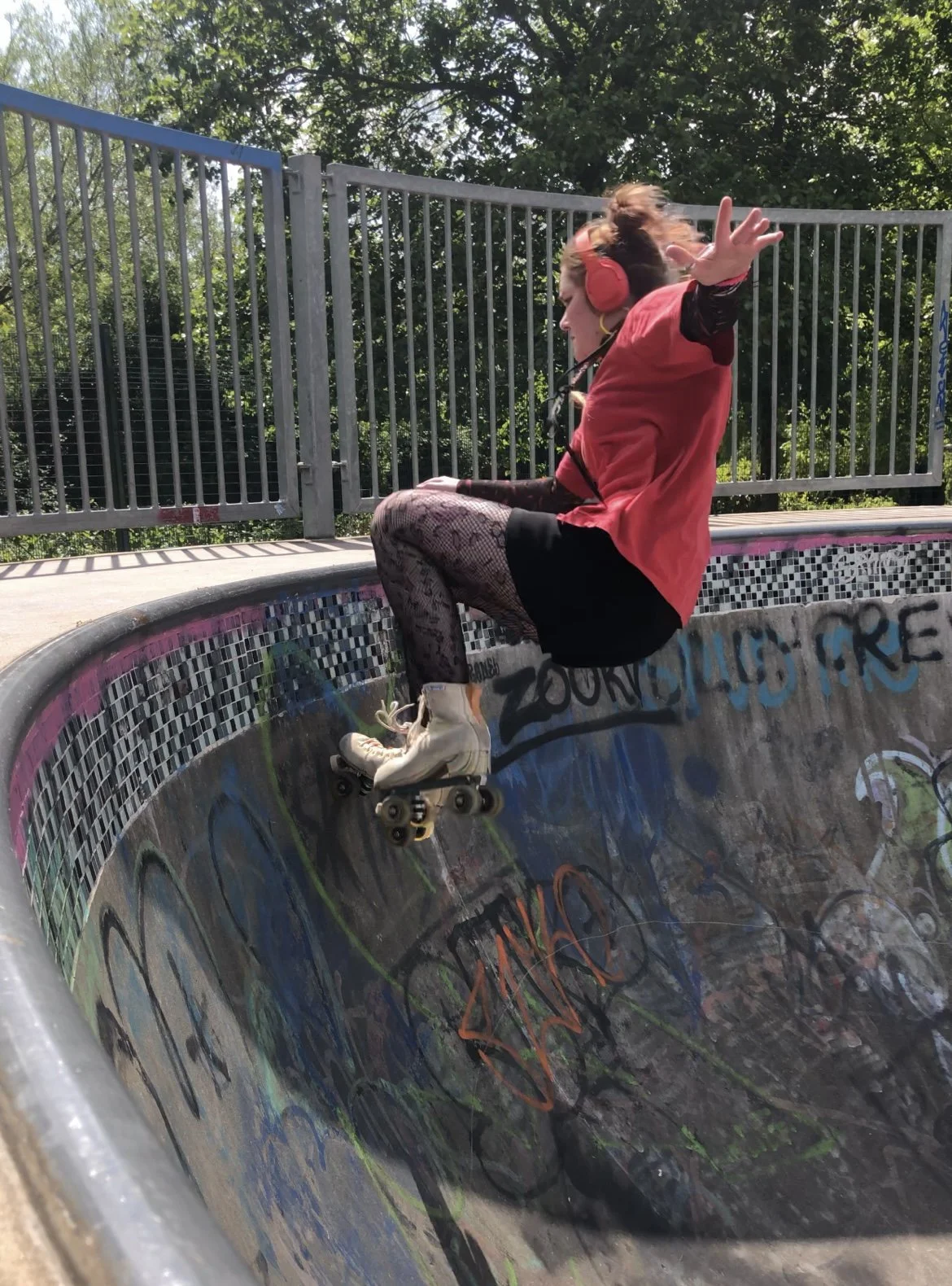 Lau Skates Shit: High Energy Roller Skating and Surreal Art — Girl ...