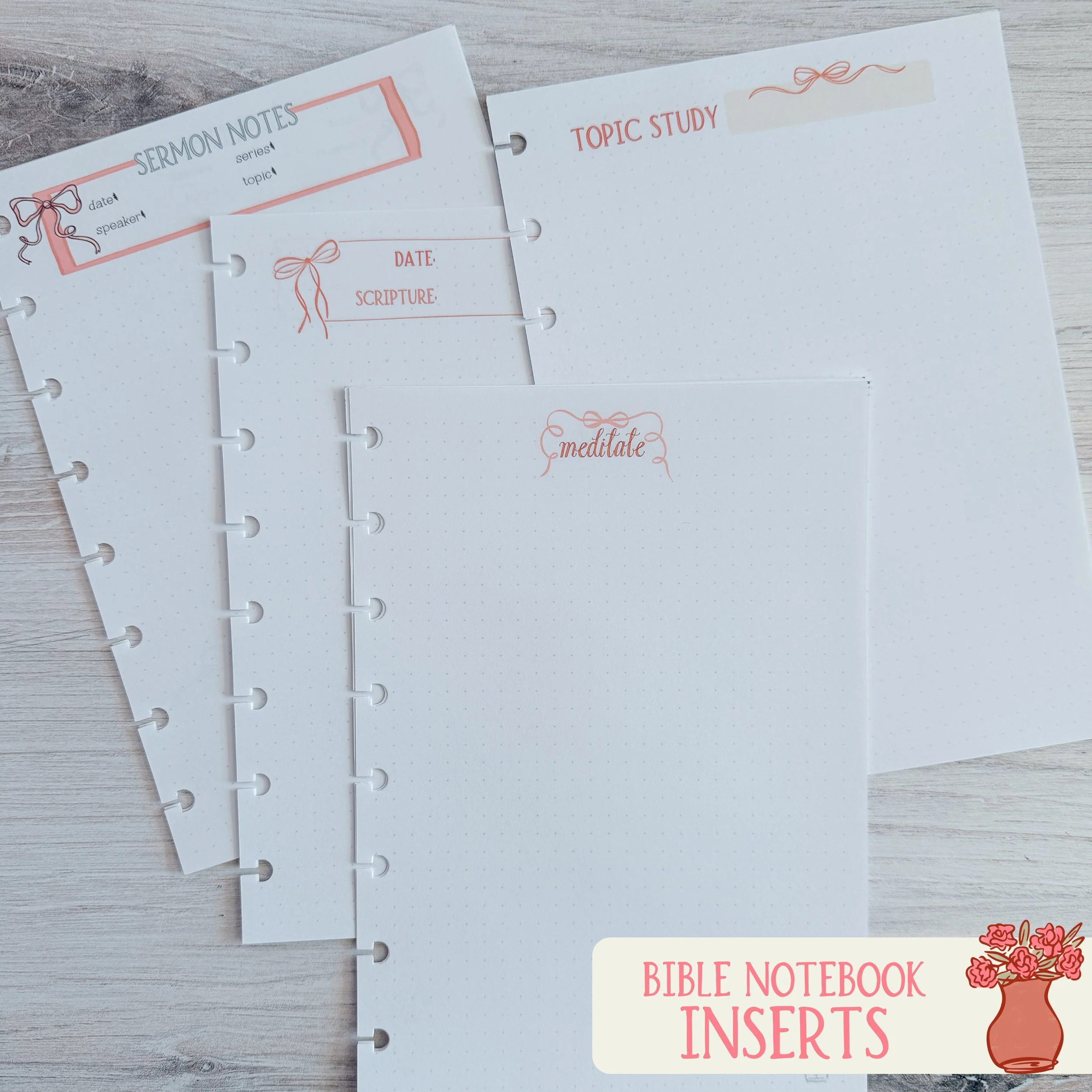 Bible Notebook — Find Wondrous Things