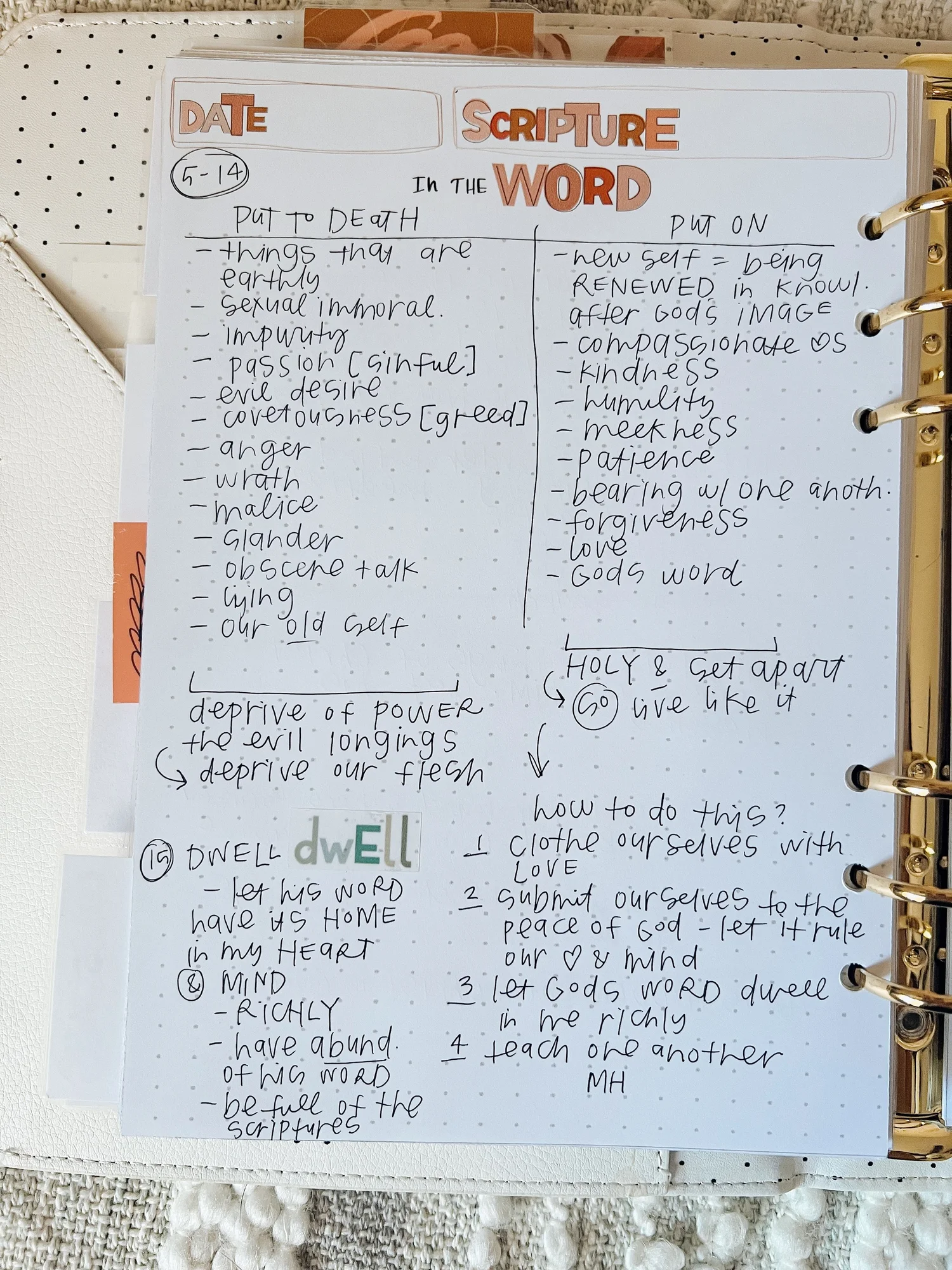 Bible Note Taking Course — Find Wondrous Things