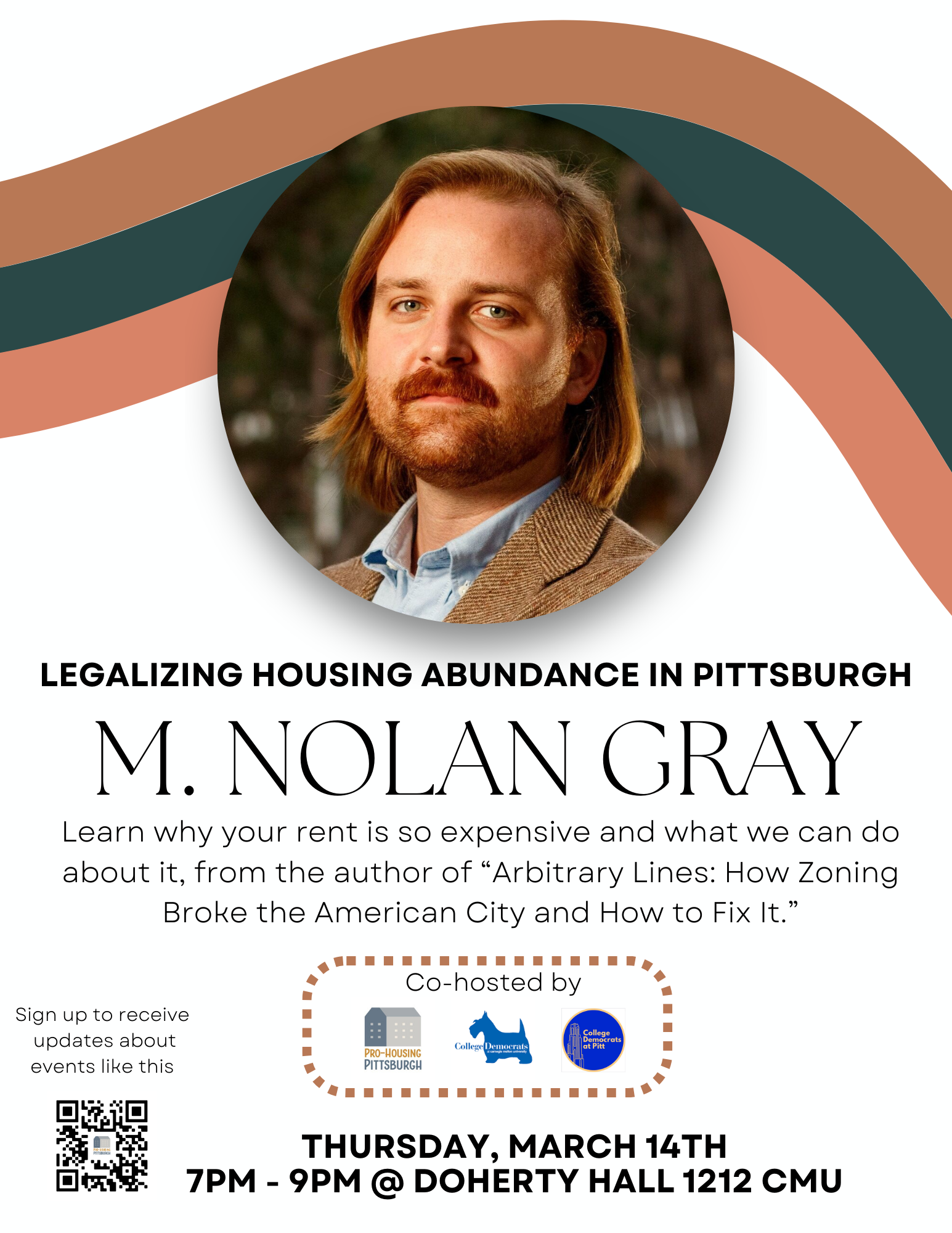 M. Nolan Gray - March 14 - 7 PM — Pro-Housing Pittsburgh
