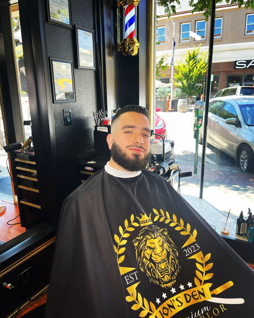 The Lion's Den Shave Parlor