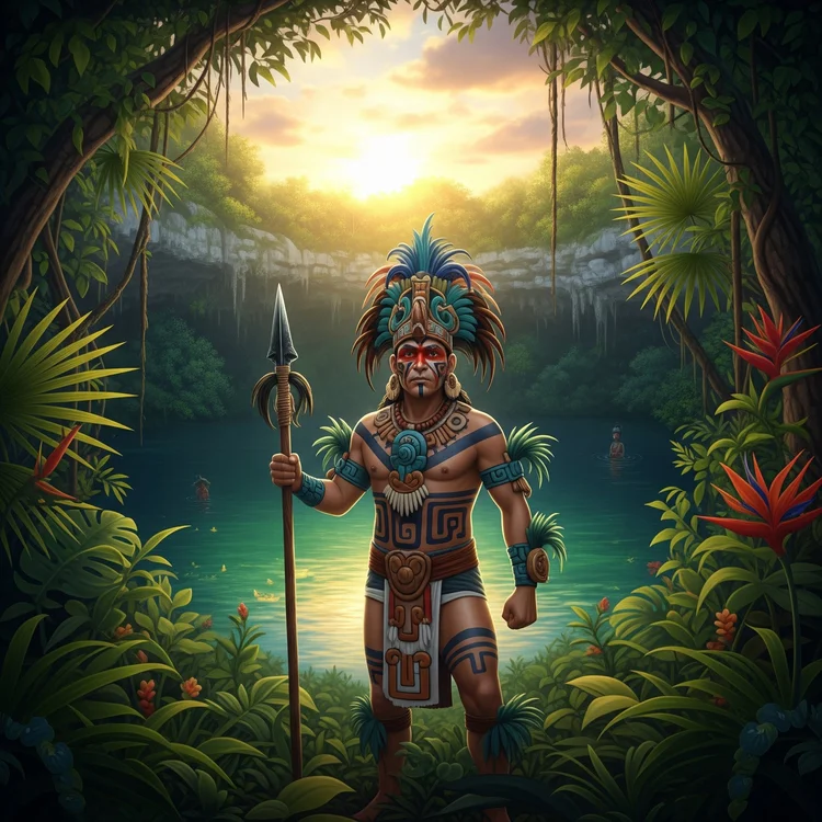 Nicte Ha: La Princesa Maya y su Flor Sagrada — NicteHa.love