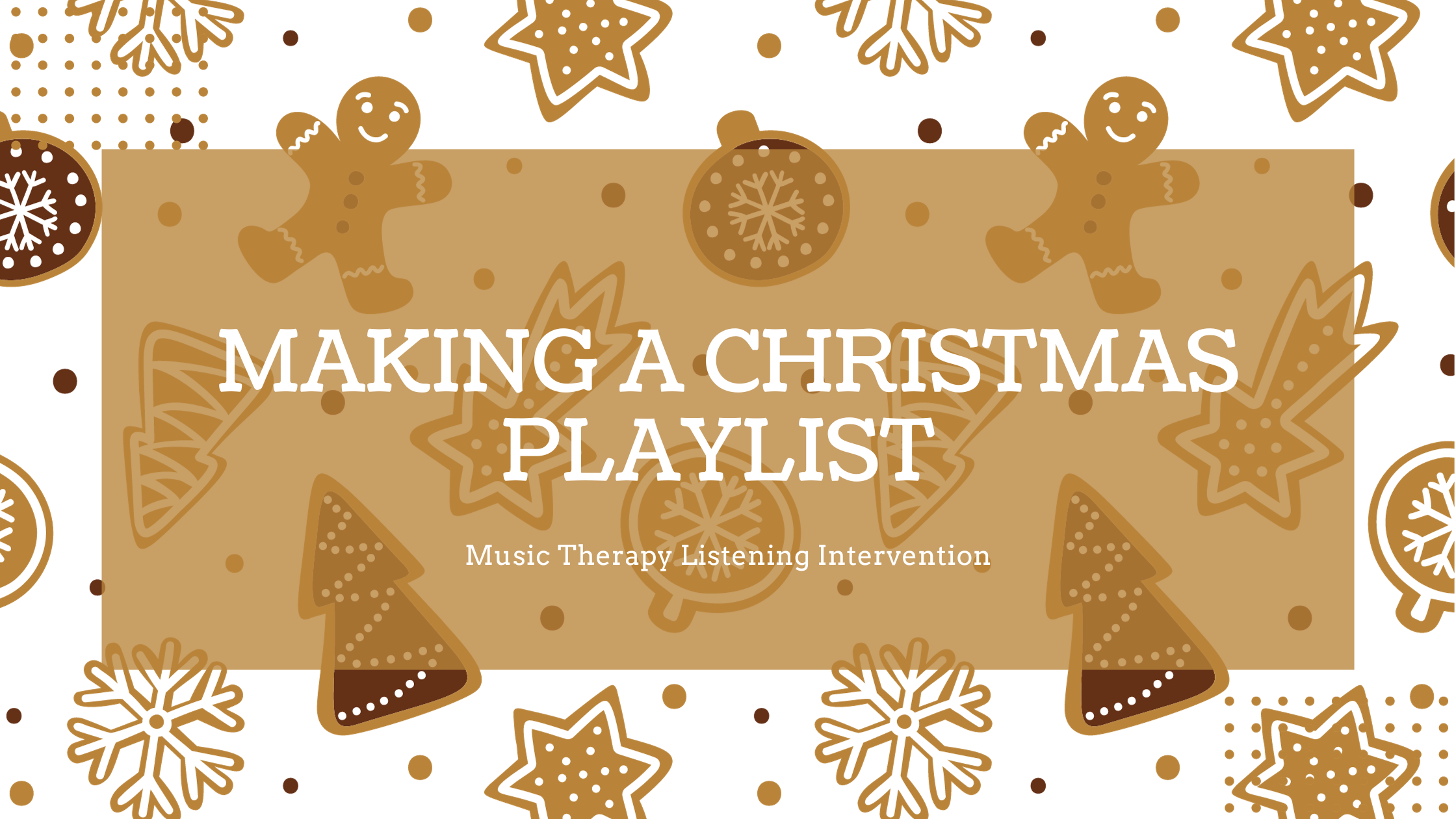 Making a Christmas Playlist: A Gingerbread Printable for Music Therapy ...