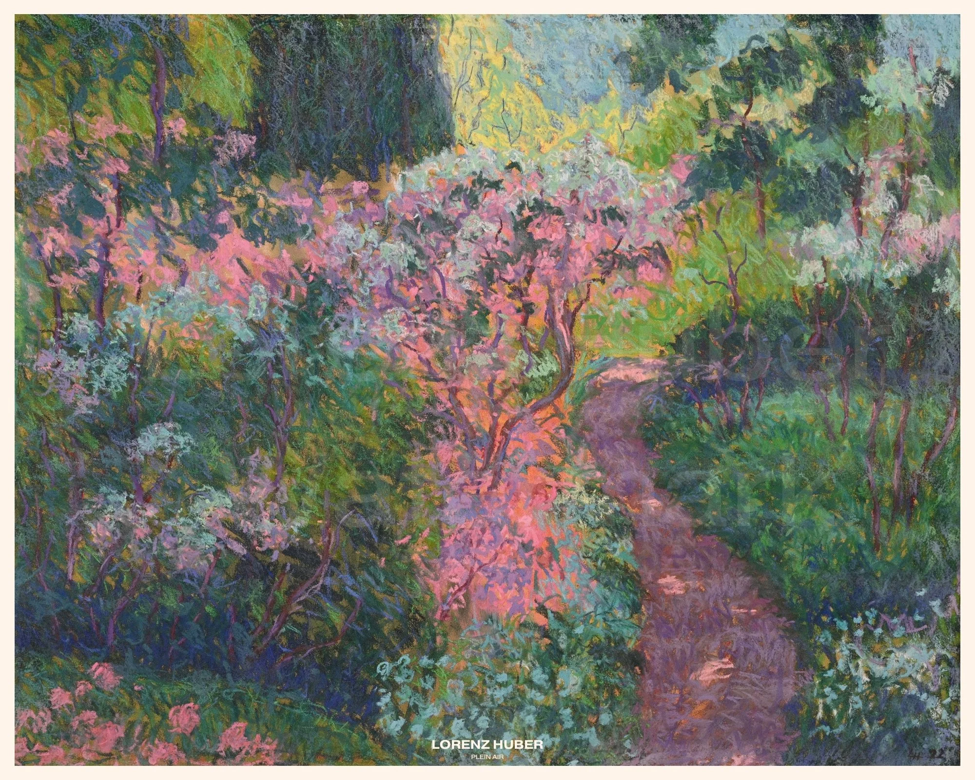 Lorenz Huber, Lucerne based plain air painter