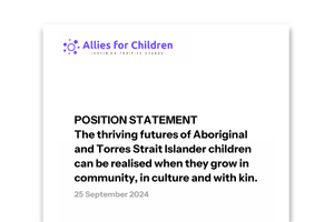 Over-Representation of First Nations Children — Allies For Children ...