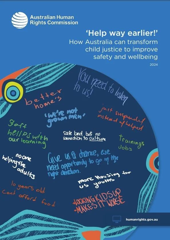 Help Way Earlier - How Australia can transform child justice to improve ...