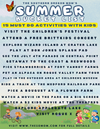 SUMMER Bucket List- Must Do Activities with Kids