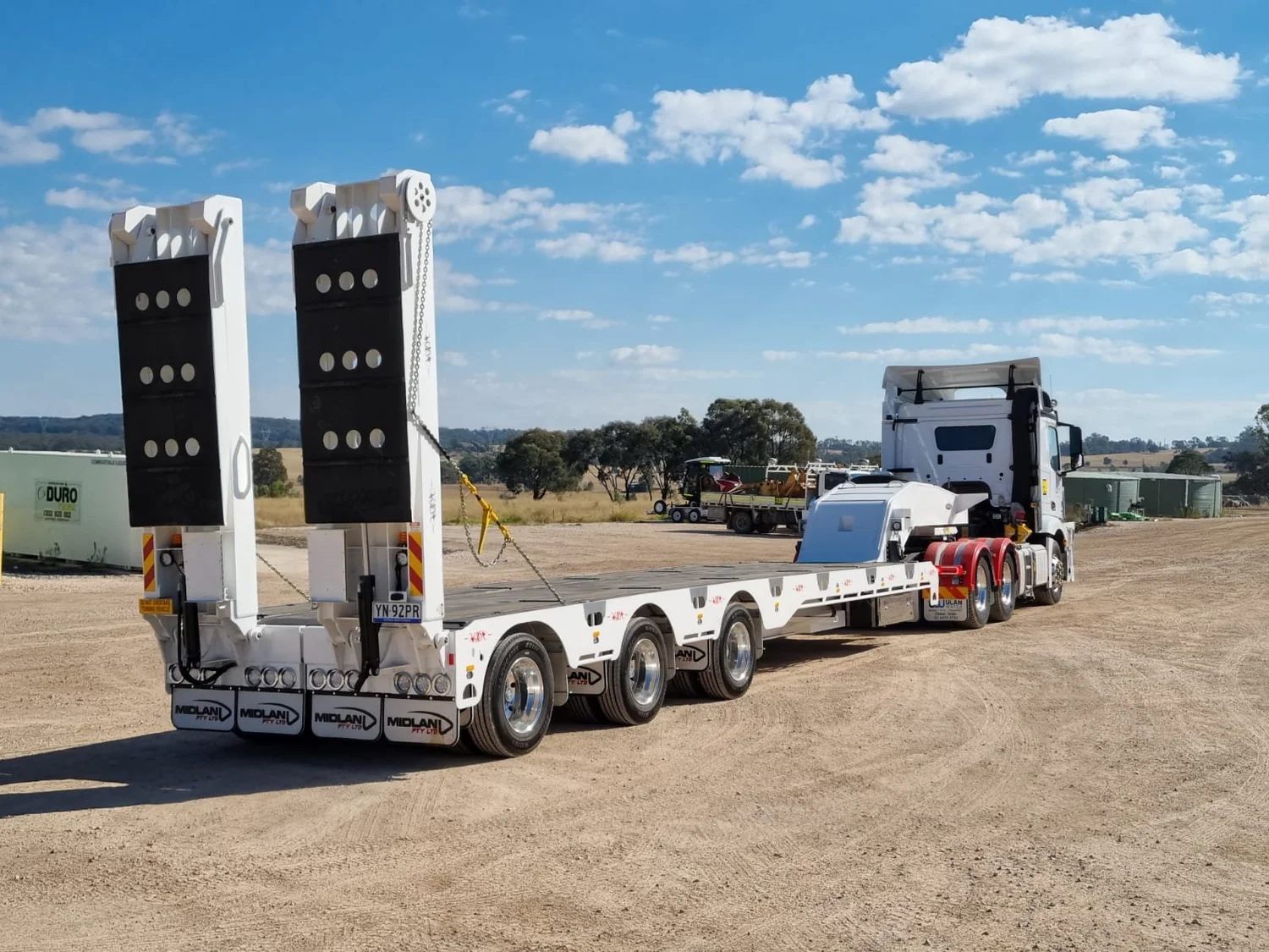 Tri Axle Low Loader Trailers | Midland — Midland
