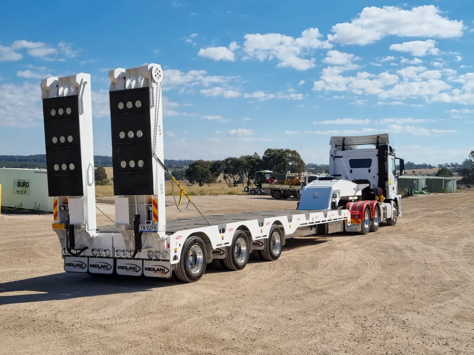 Tri Axle Low Loader Trailers | Midland — Midland