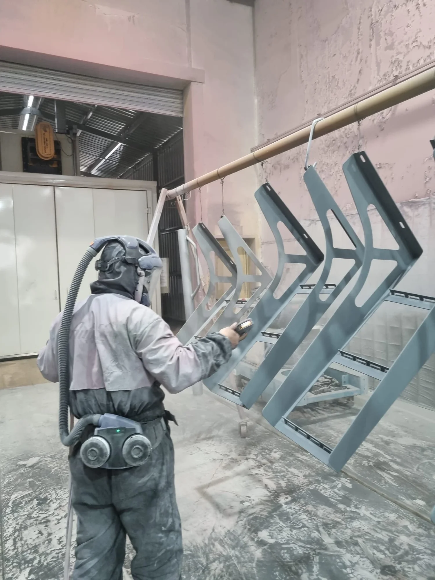 Trailer Powder Coating Process — Midland