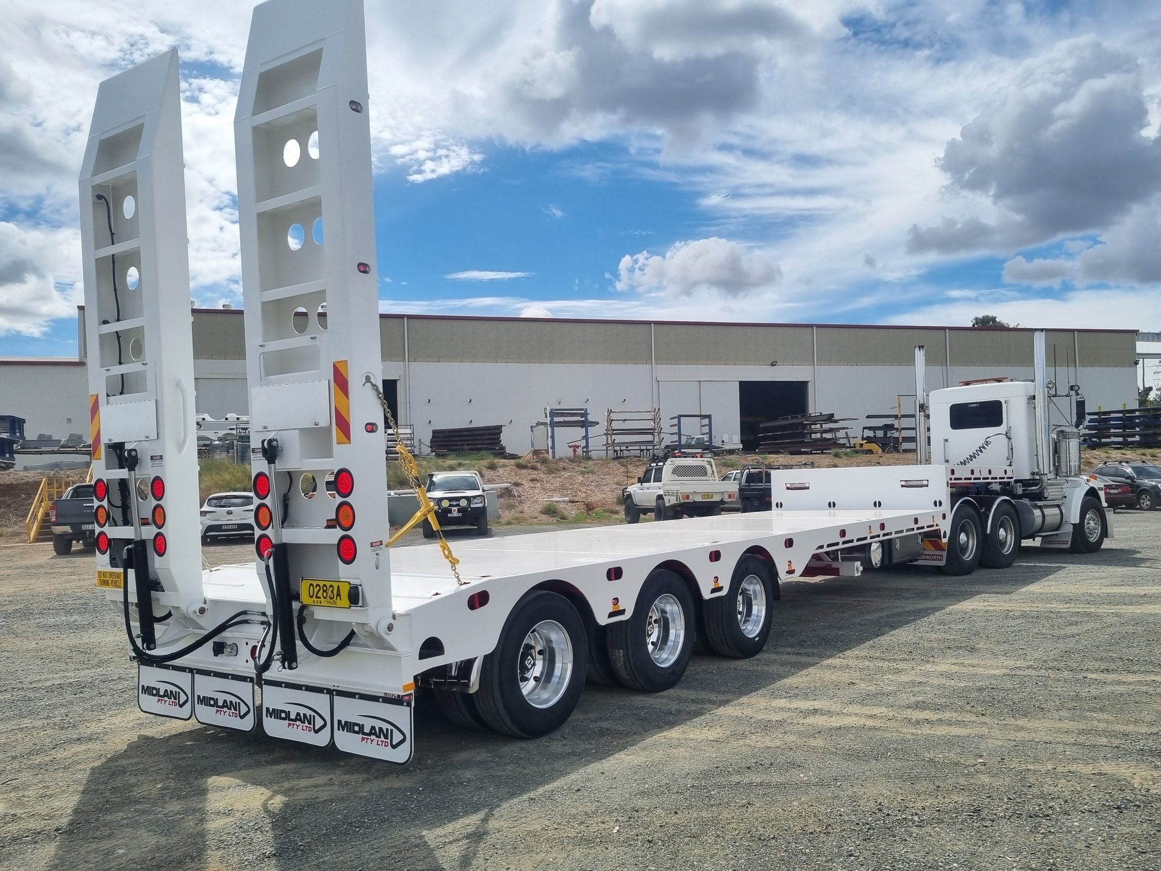 Midland Drop Deck Trailer — Midland