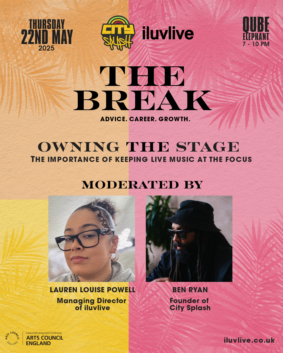 iluvlive Presents: The Break - City Splash Special 22.05.25 | iluvlive