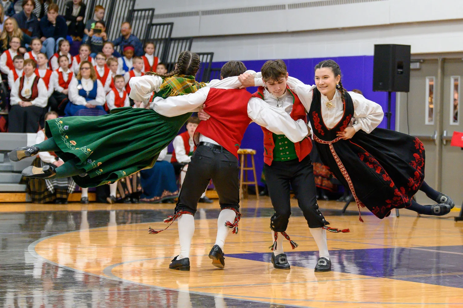 Stoughton High School Norwegian Dancers