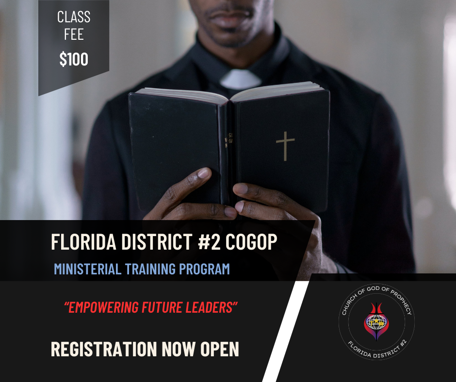Florida District #2 COGOP Ministerial Training Program — FL District 2 ...