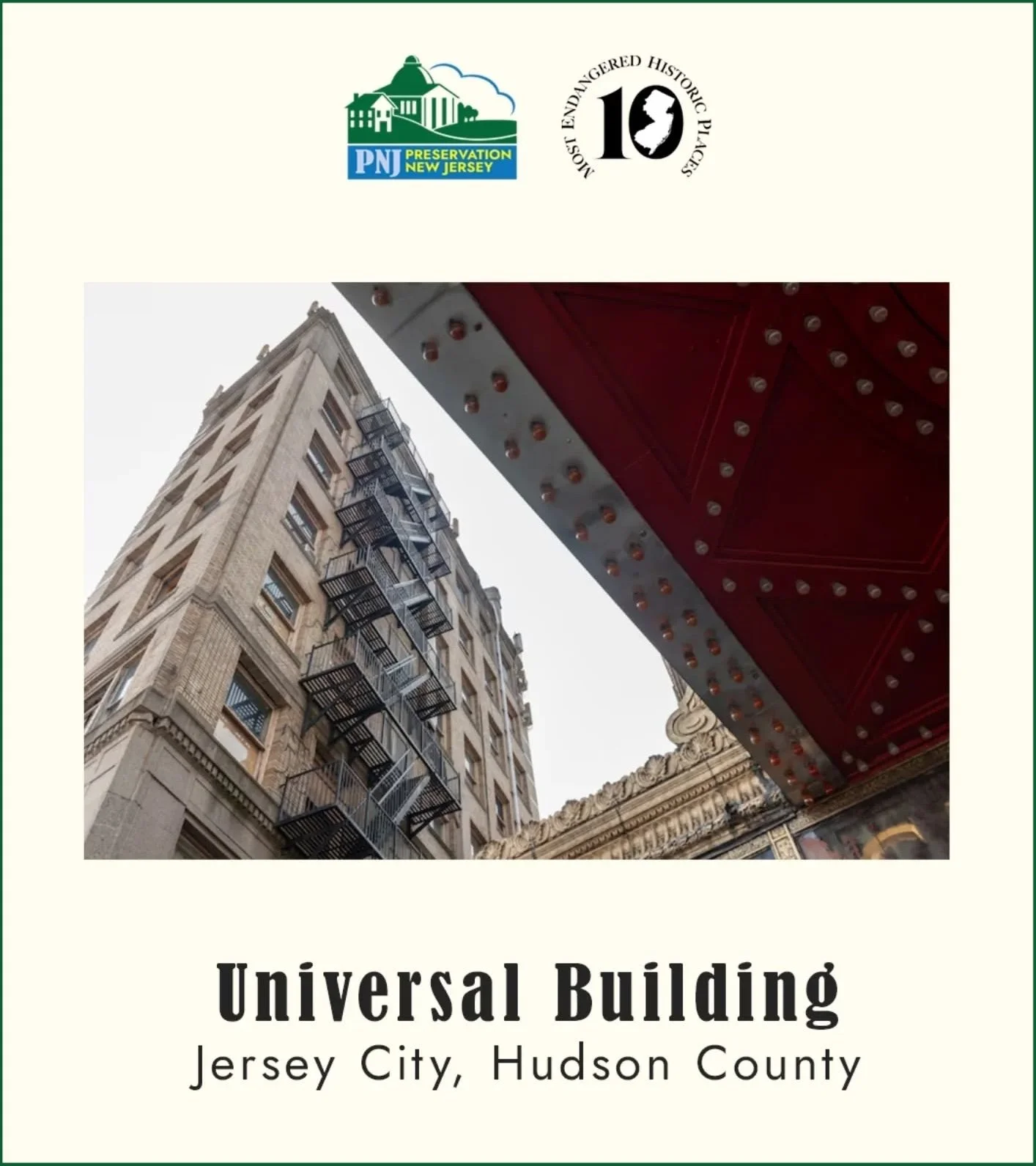 Jersey City’s Universal Building Placed on 10 Most Endangered Historic ...
