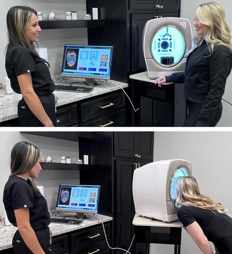 Personalized skin analysis for your skin's true needs.