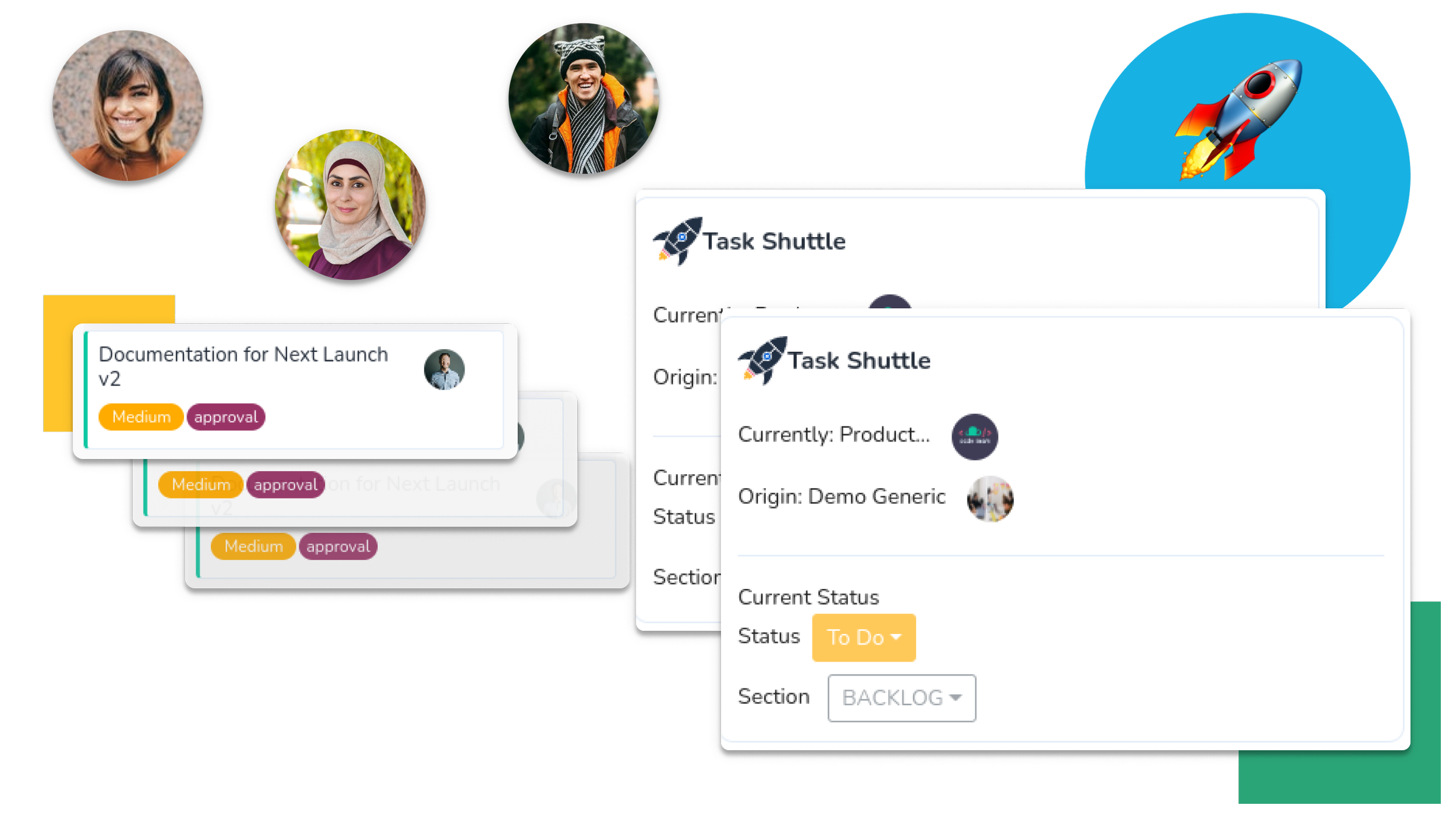 Task Shuttle by Octonius - Smooth Collaboration Between Teams — Octonius