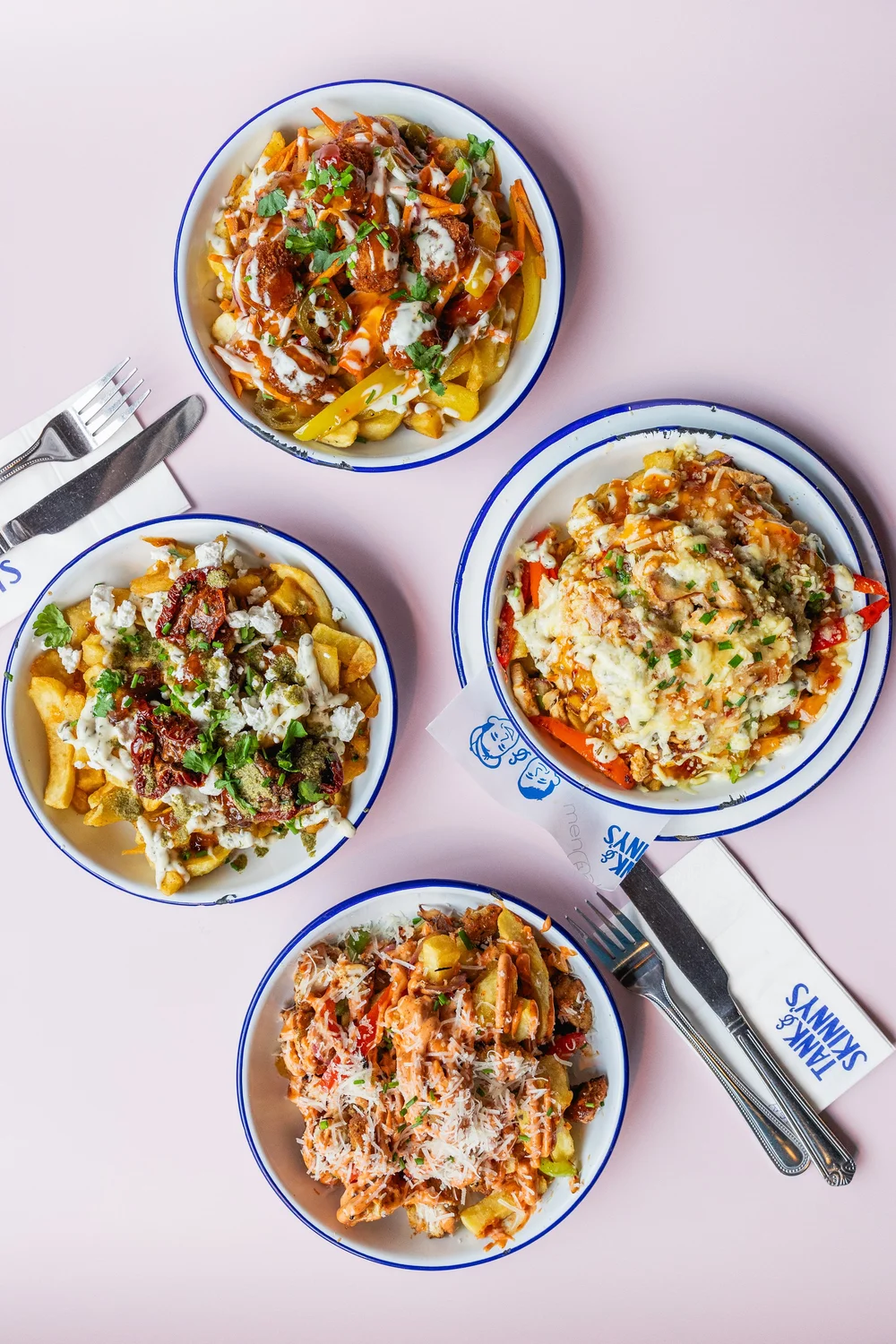 Tank & Skinny's Lunch Menu — Tank & Skinny's