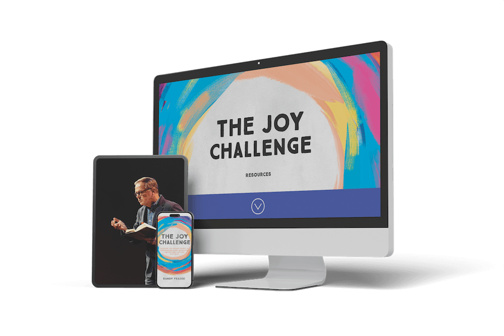 Joy Challenge Book | Randy Frazee • Author and Teacher