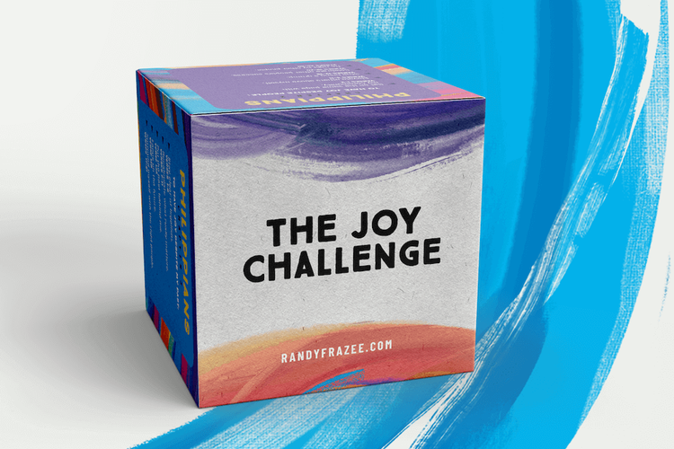 Joy Challenge Book | Randy Frazee • Author and Teacher