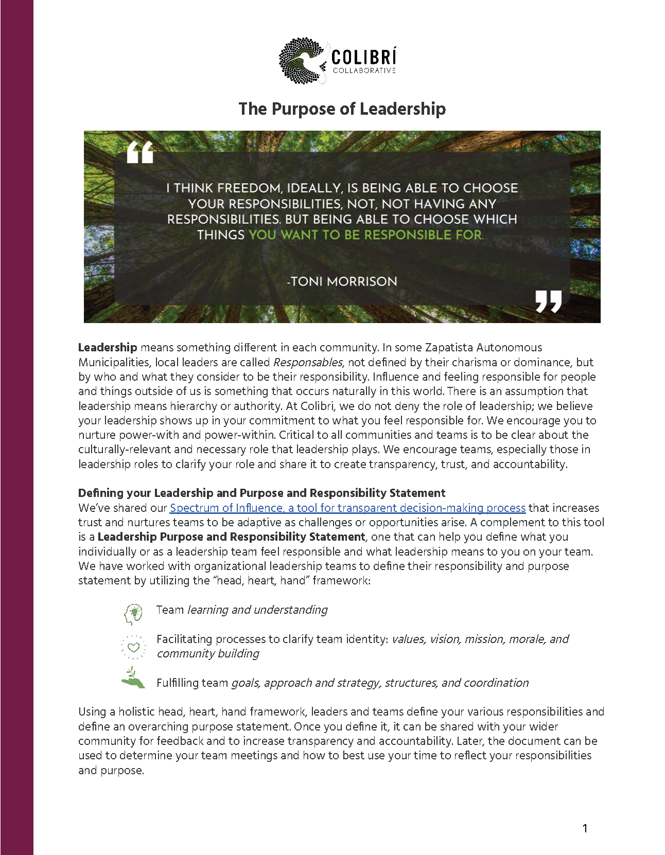 Resources — Colibrí Collaborative