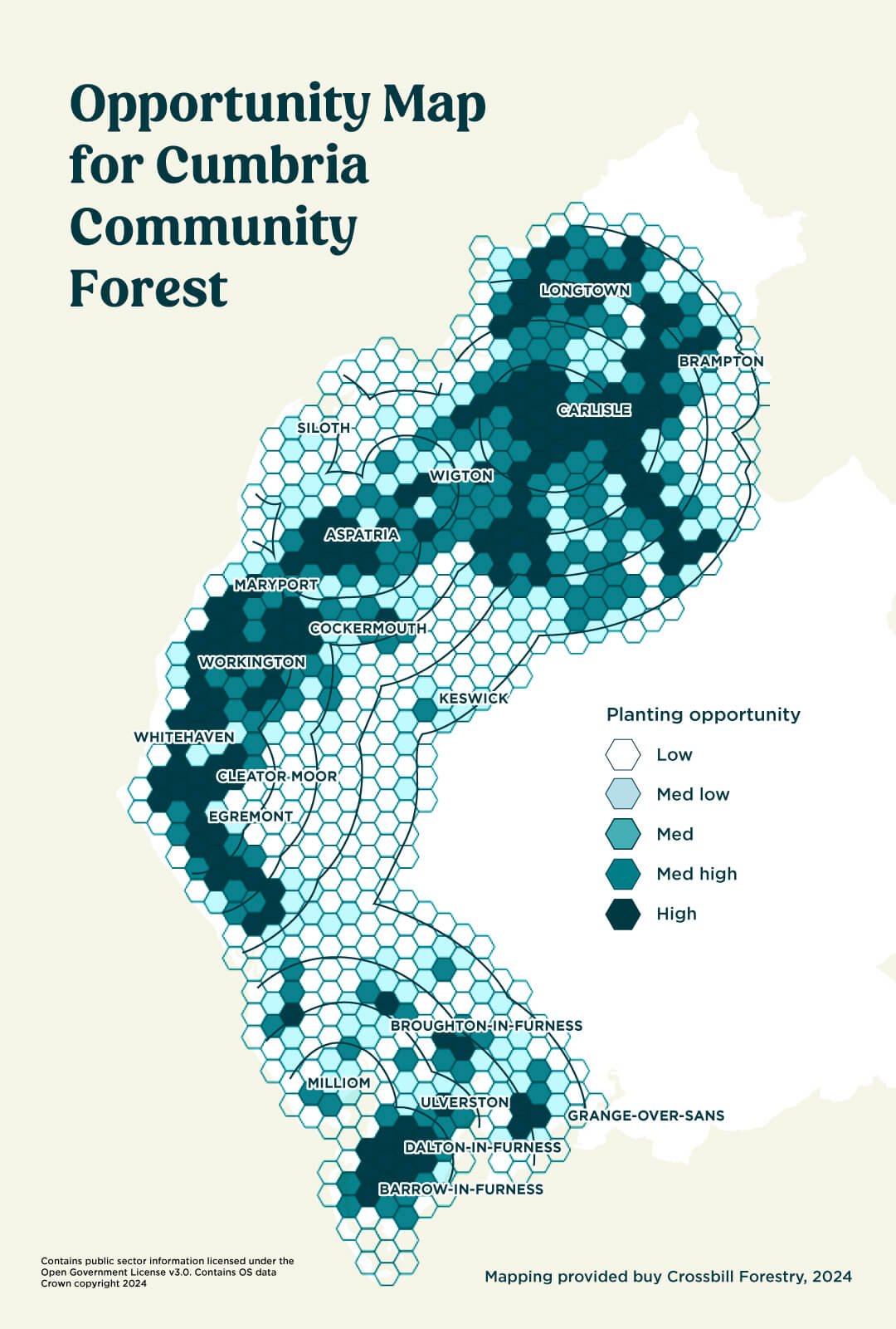 Opportunity Mapping | Raise: Cumbria Community Forest
