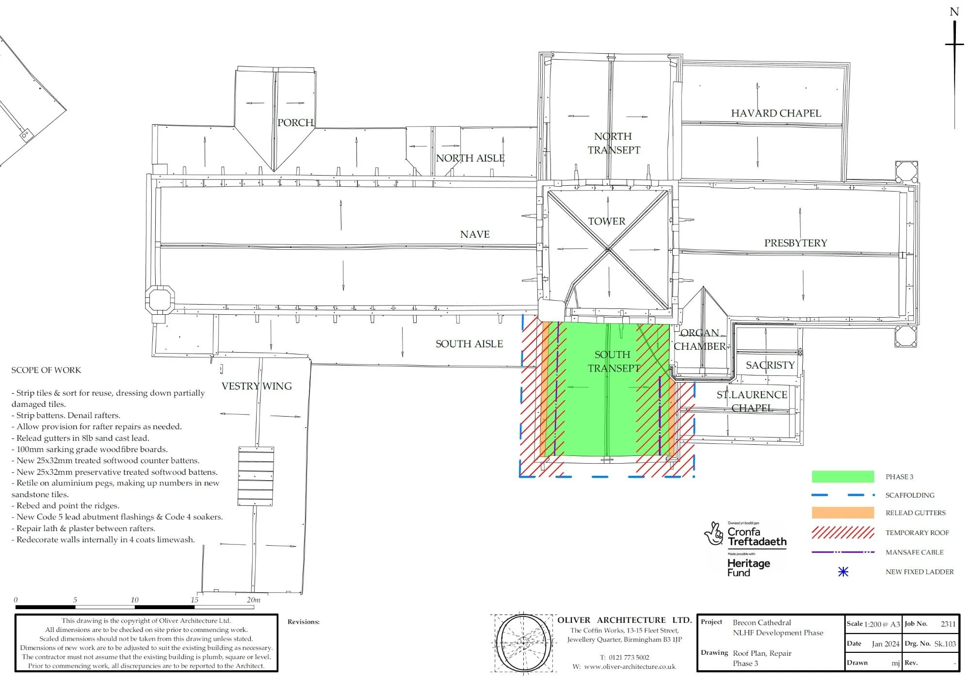 Roof Works | Schedule Your Roof Consultation Today — Brecon Cathedral