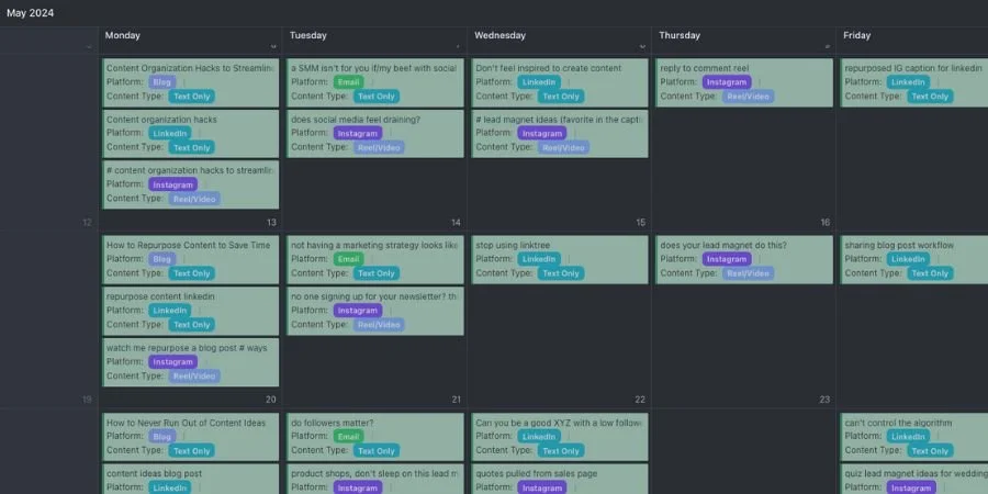 Why You Need a Marketing Content Calendar — Bud to Bloom Marketing