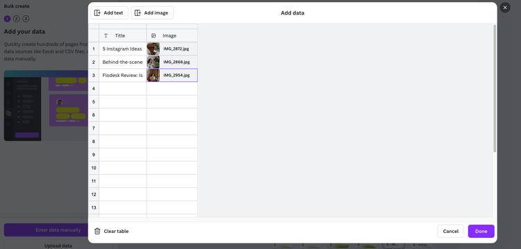How to Use the Canva Bulk Create Tool | Bud to Bloom Marketing