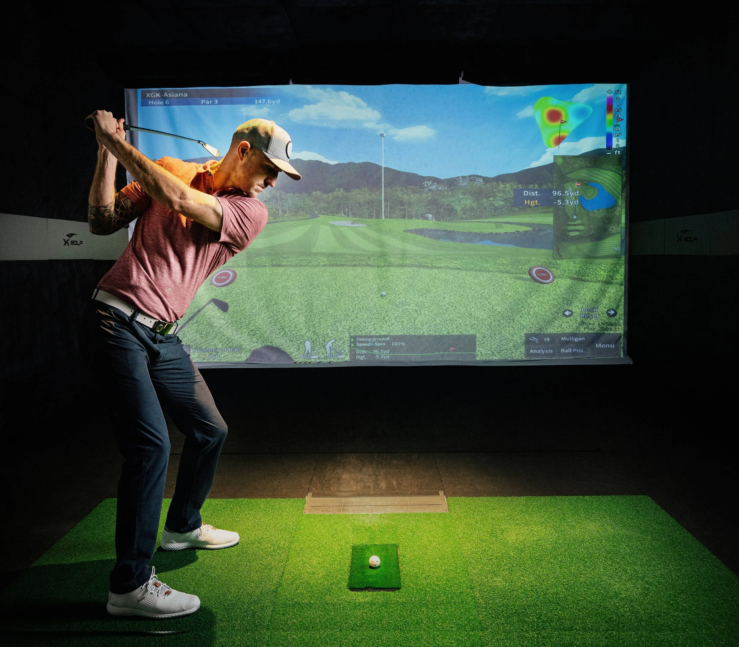Advanced Golf Simulators at X-Golf Bel Air - Explore Our Technology — X ...