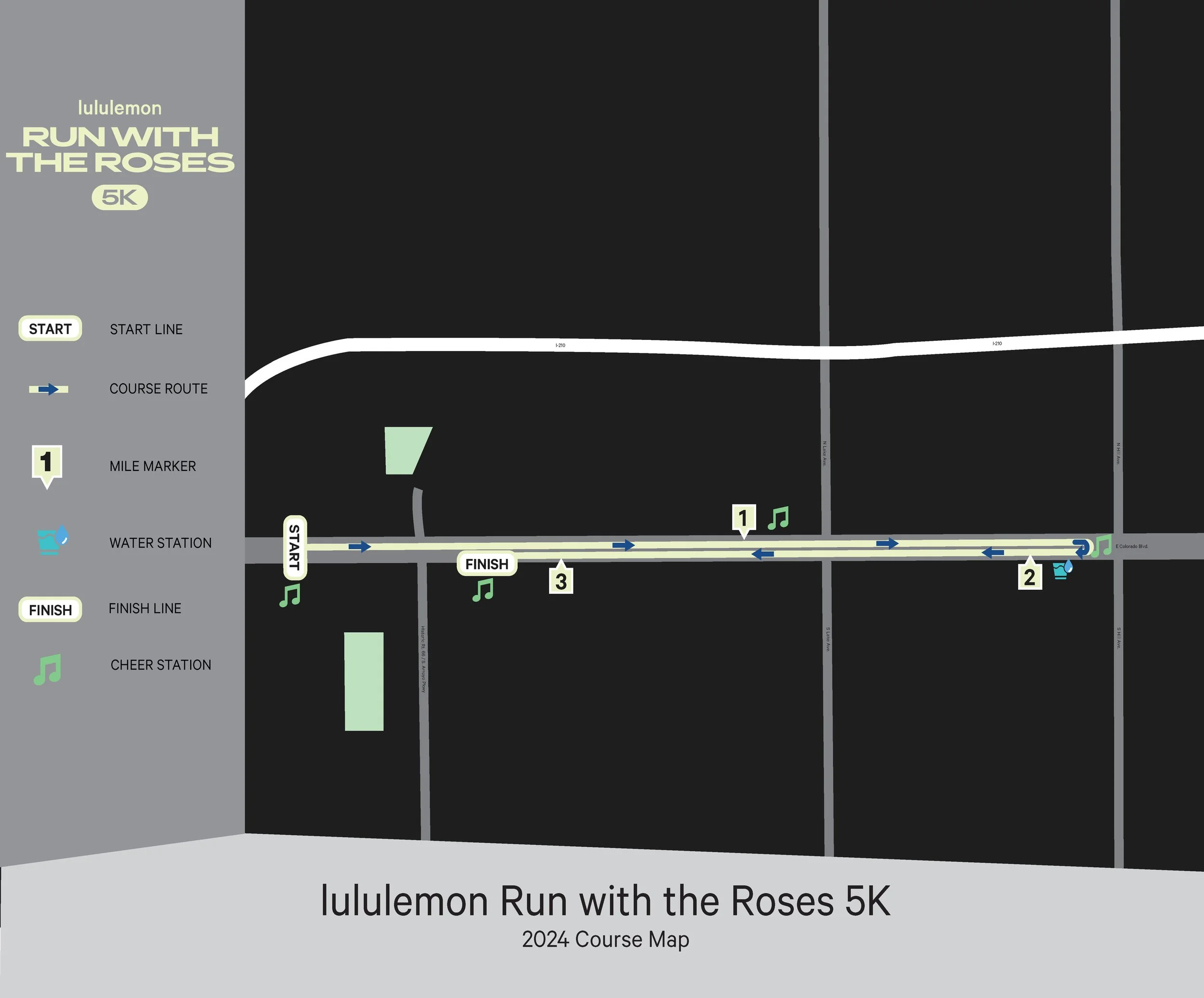 lululemon Run With the Roses 5K