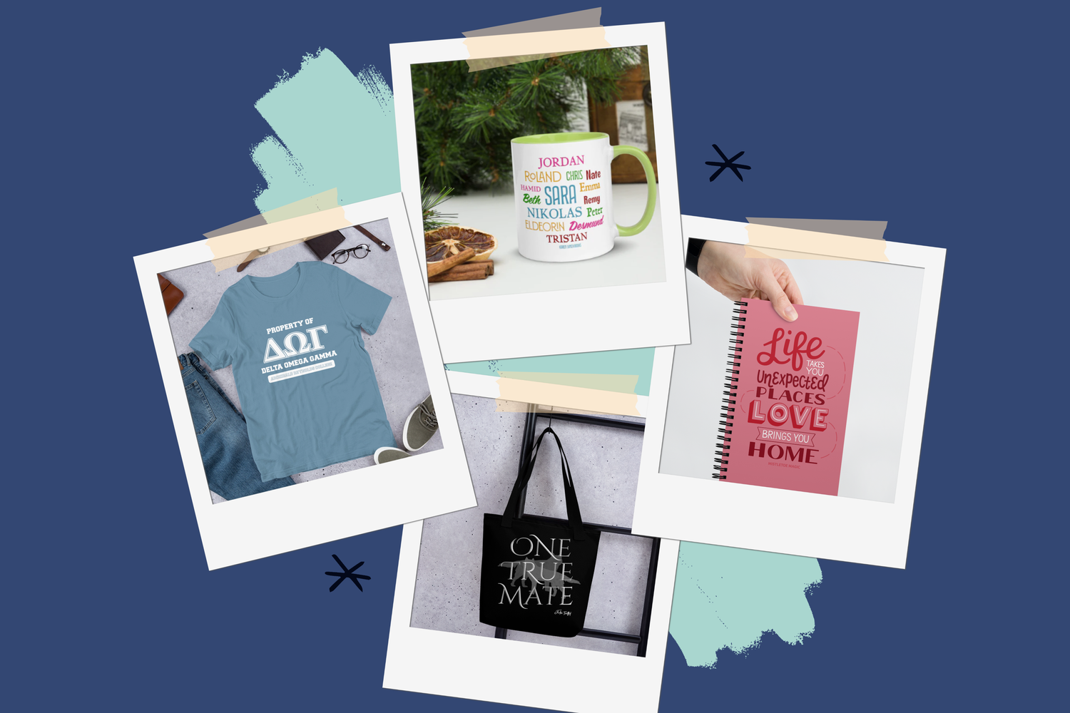 Raye Allison Creations | Book Merch Design