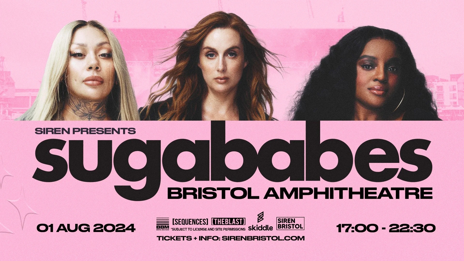 Sugababes [LIVE] on Bristol Amphitheatre — The Blast Bristol