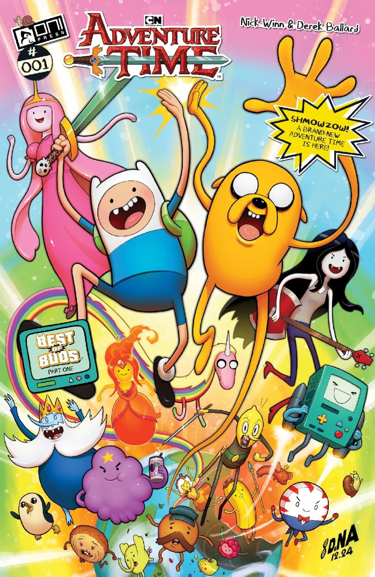Oni Press Returns to the Land of Ooo in ADVENTURE TIME #1 – A Totally ...