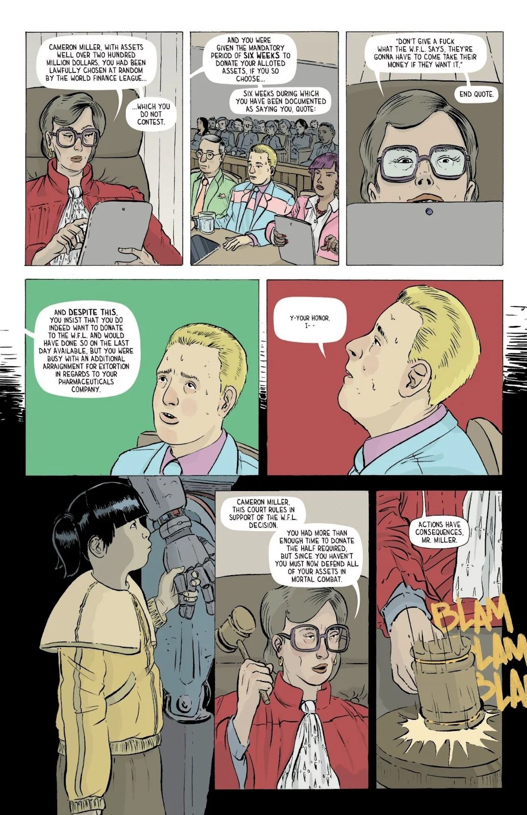Extended Preview: FREE FOR ALL #1 – Eisner Nominee Patrick Horvath ...